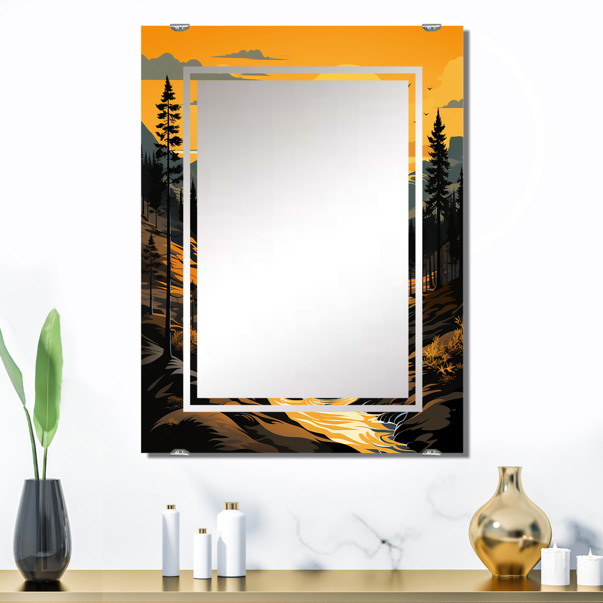 serenity wall mirror