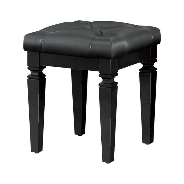 Astoria Grand Solid + Manufactured Wood Accent Stool & Reviews | Wayfair