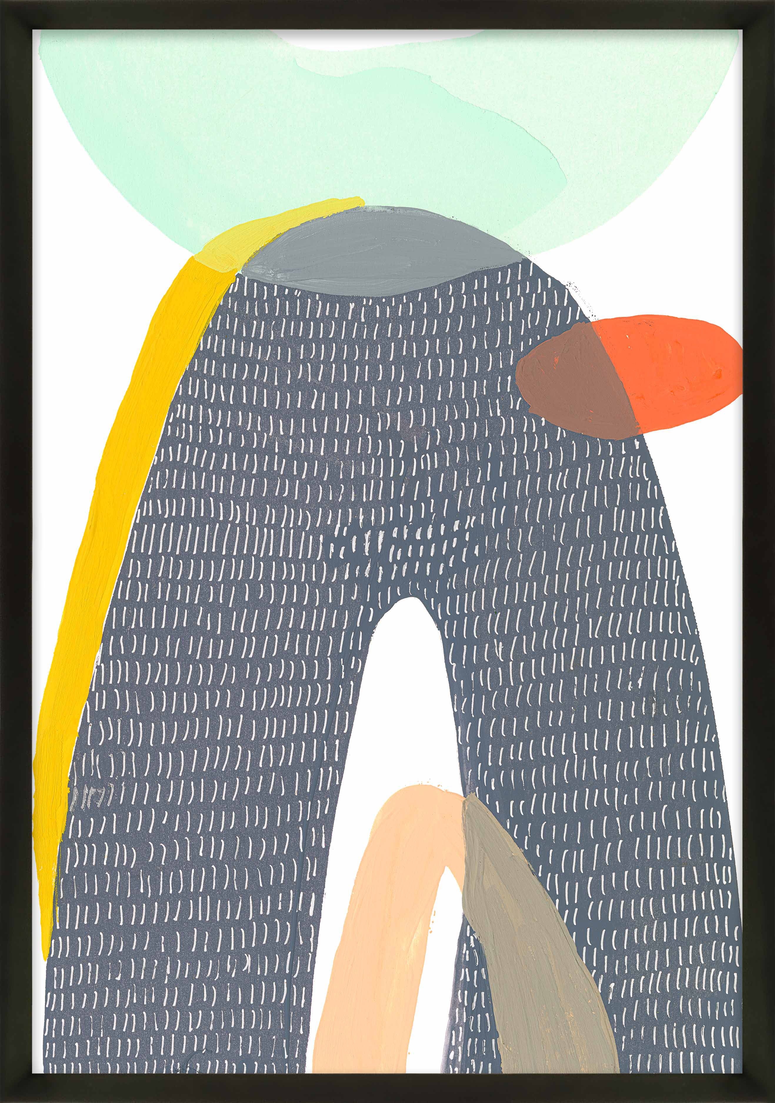 Lipman Art Lava 2 by Andrea Stokes - Framed Wall Art | Perigold
