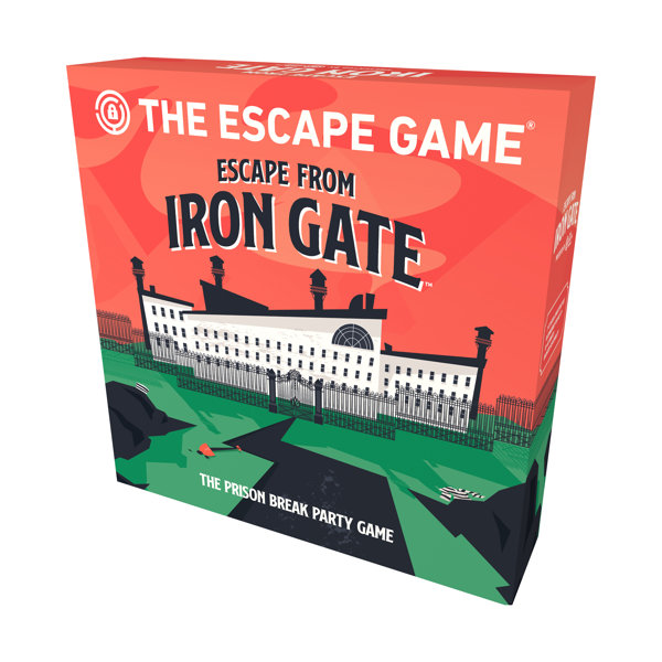 Pressman Toys The Escape Game: Escape from Iron Gate - The Prison Break ...