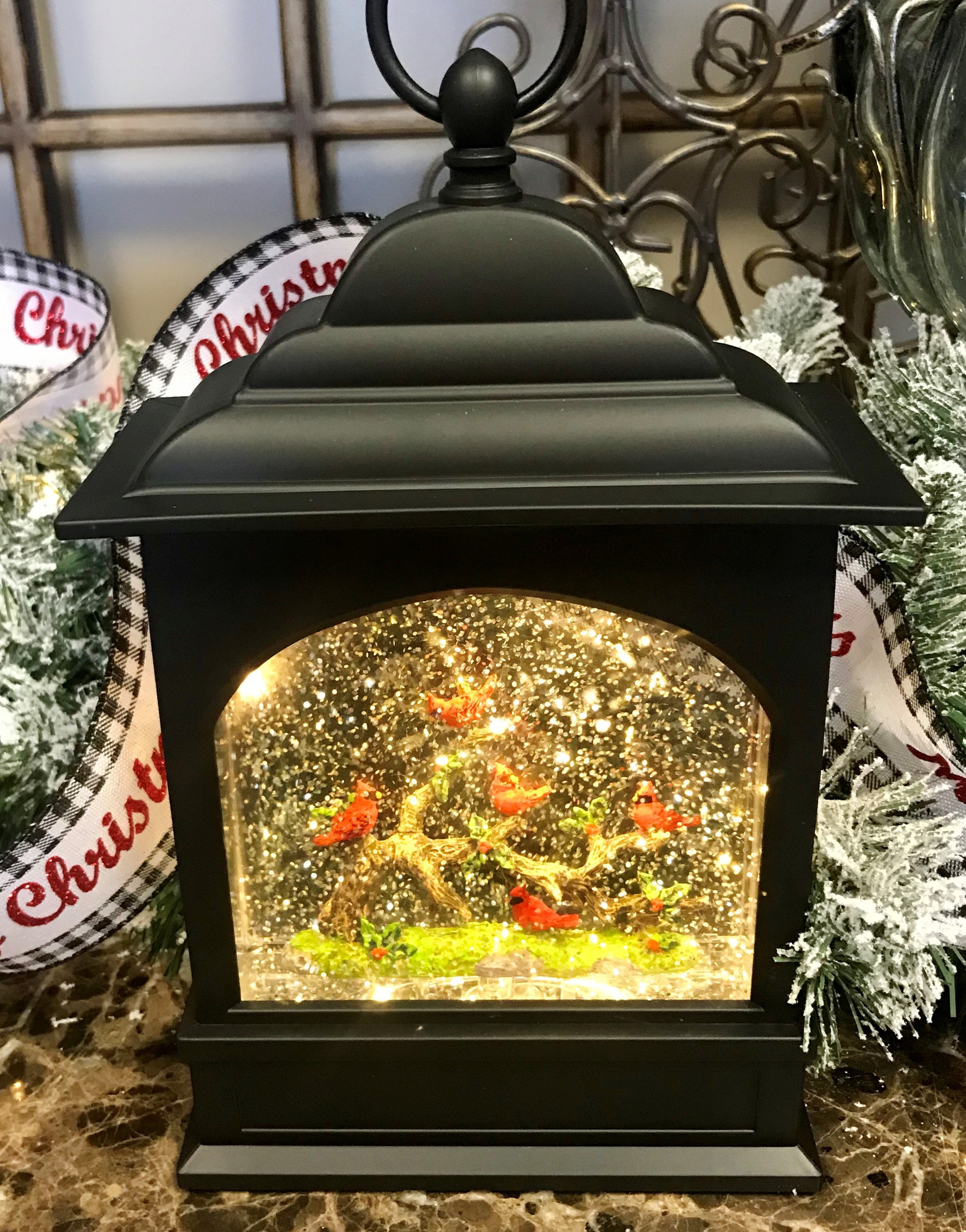 The Holiday Aisle® Cardinal Water Battery Lanterns & Reviews | Wayfair