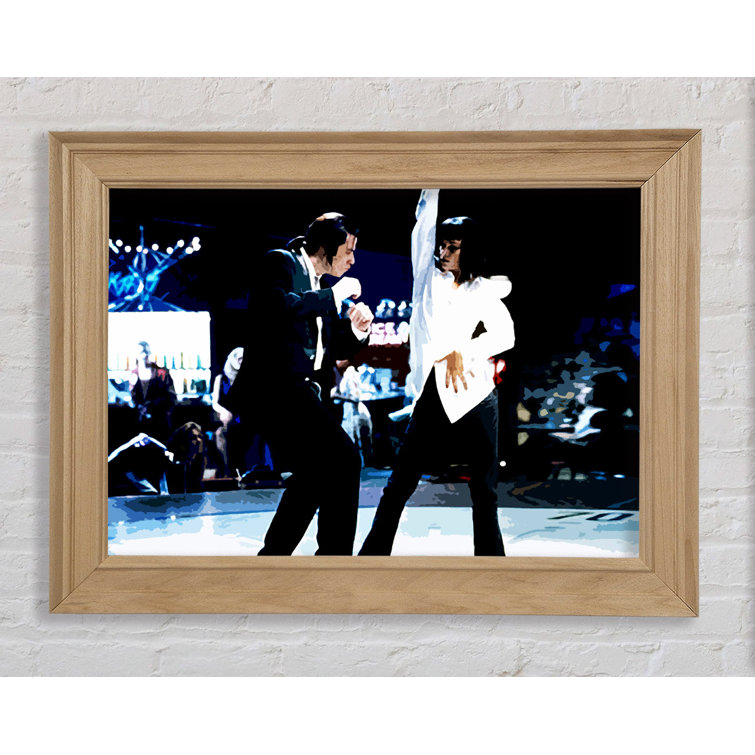 Bright Star Pulp Fiction Dance - Single Picture Frame Art Prints ...