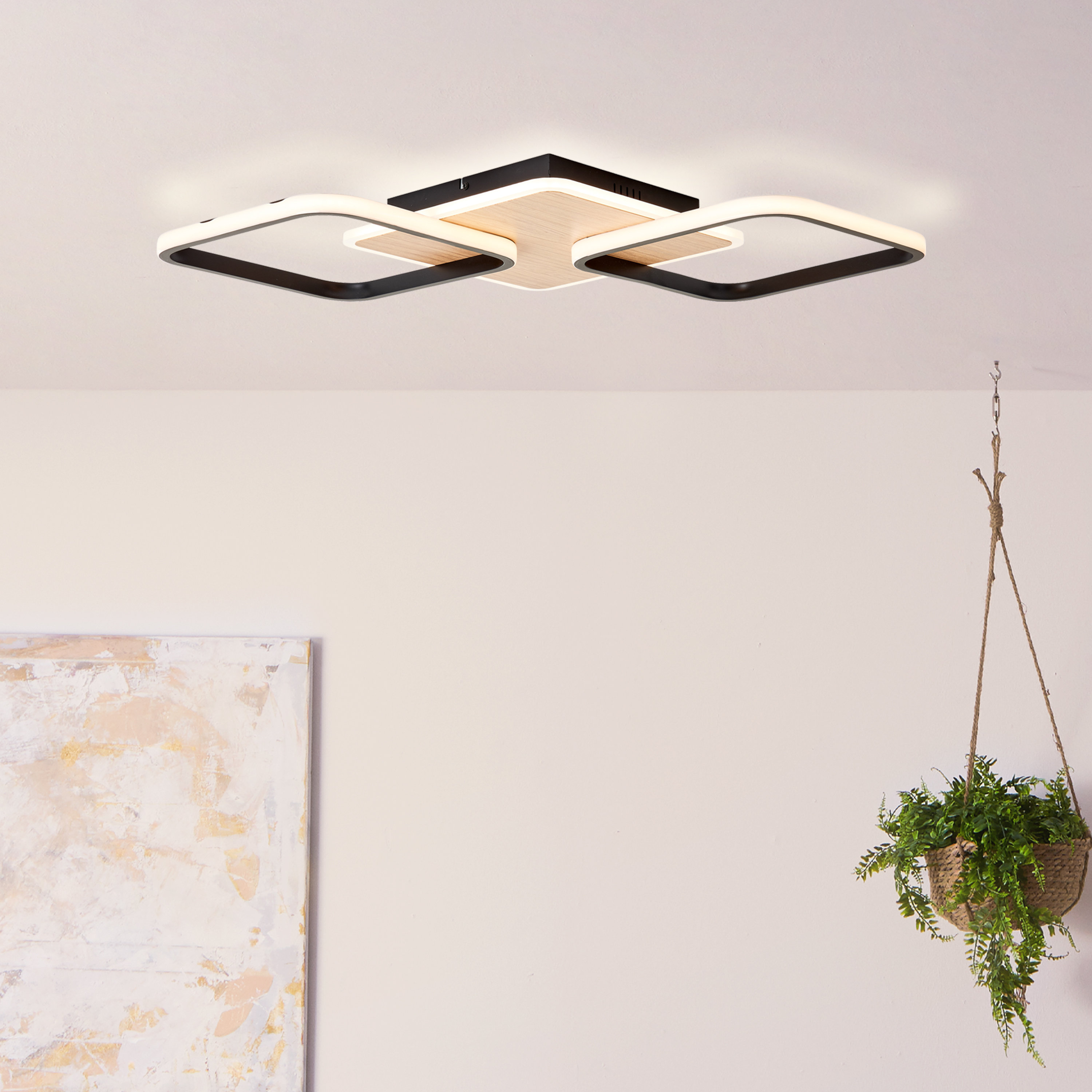 Ivy Bronx Abbygale 62cm LED Semi Flush Mount | Wayfair.co.uk