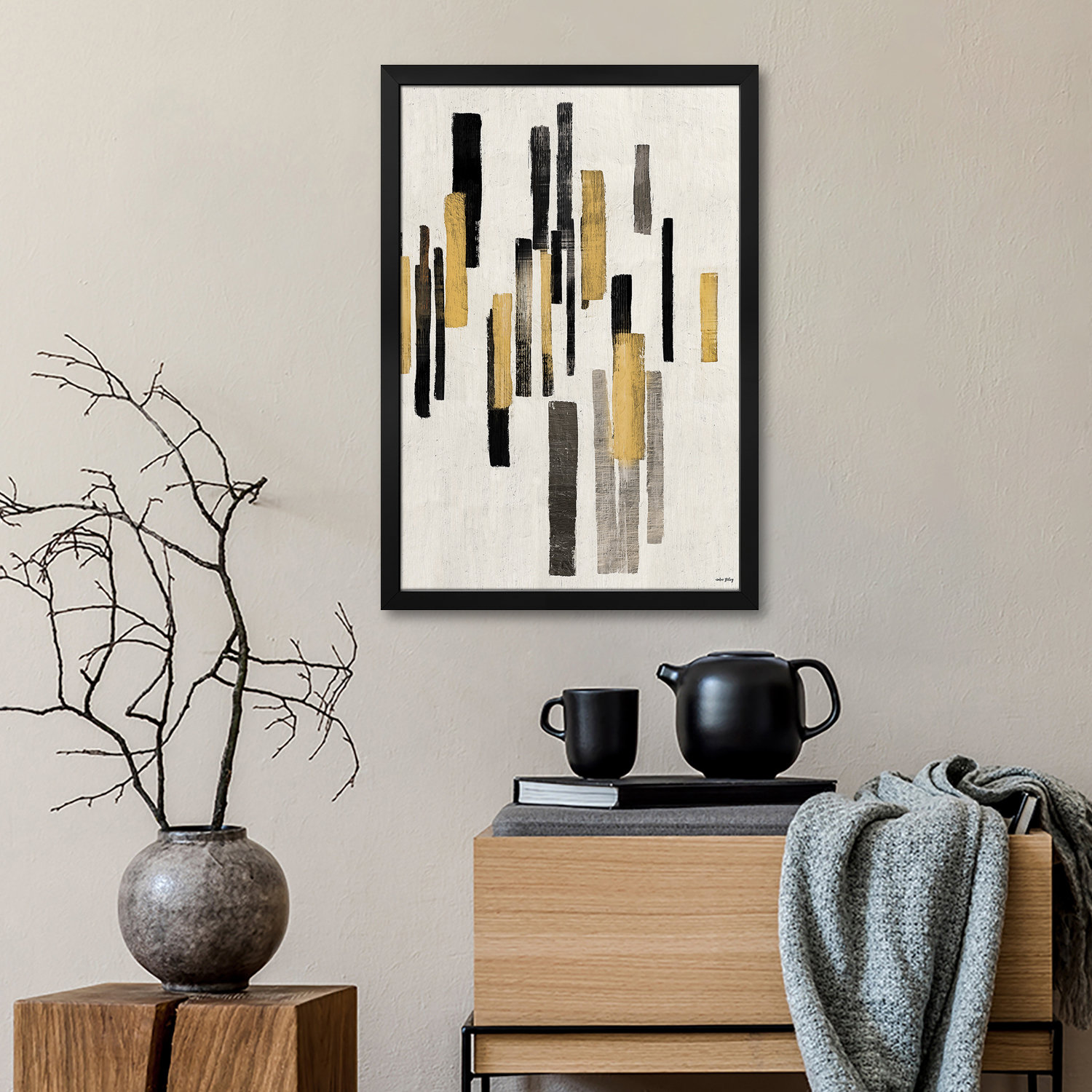 Brayden Studio Blocks II - Wall Art Print - Gallery Poster - Wayfair Canada