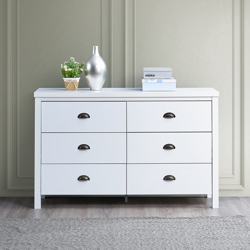 THKOTY Cabinet With 6 Interlock Drawer | Wayfair