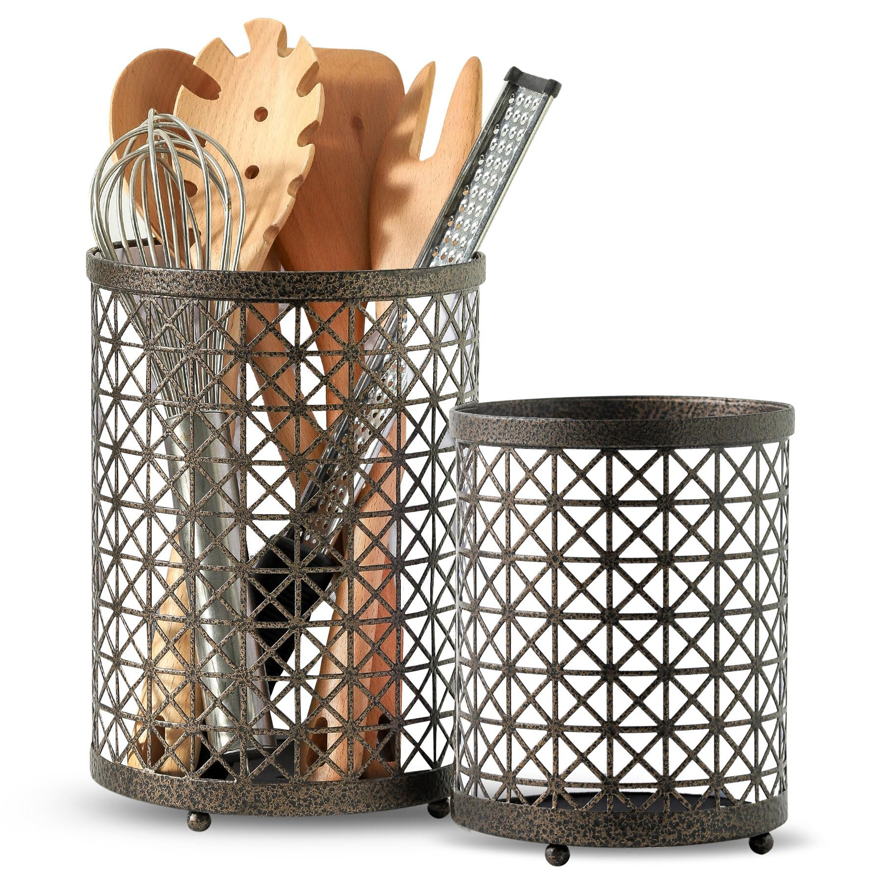 17 Stories Kitchen Counter Utensil Holder, Extra Large Utensil Storage ...