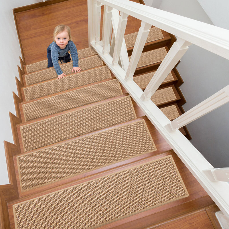 Dovecove Robinswood Non-Slip Indoor Stair Tread & Reviews | Wayfair