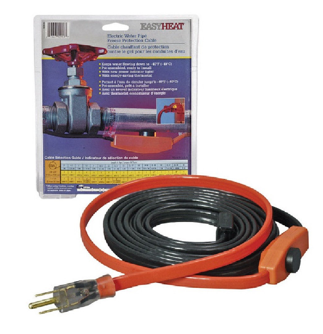 Easy Heat Black/Red Button Thermostat | Wayfair