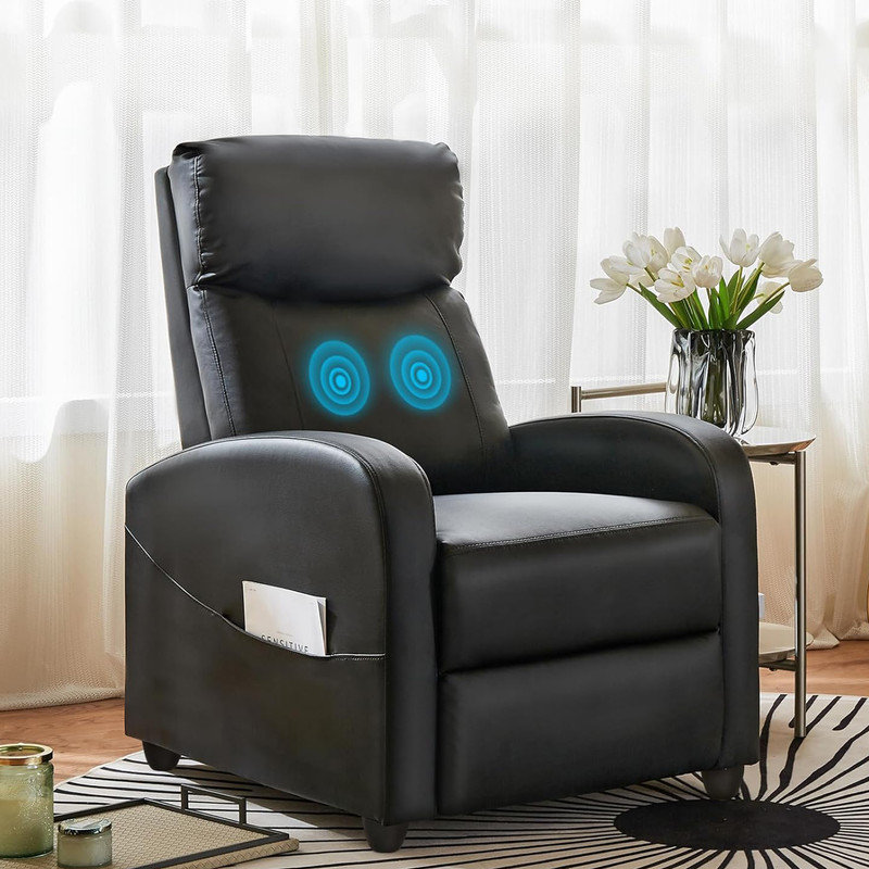 Ebern Designs Heated Massage Chair | Wayfair