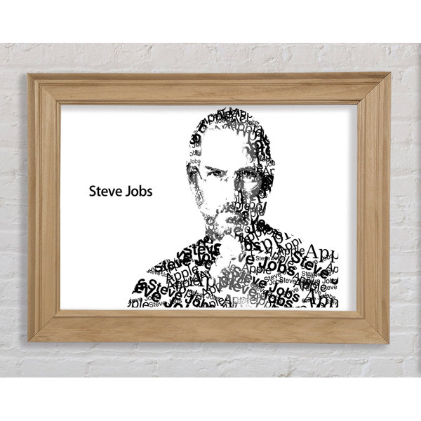 Bright Star Apple Steve Jobs - Single Picture Frame Print | Wayfair.co.uk