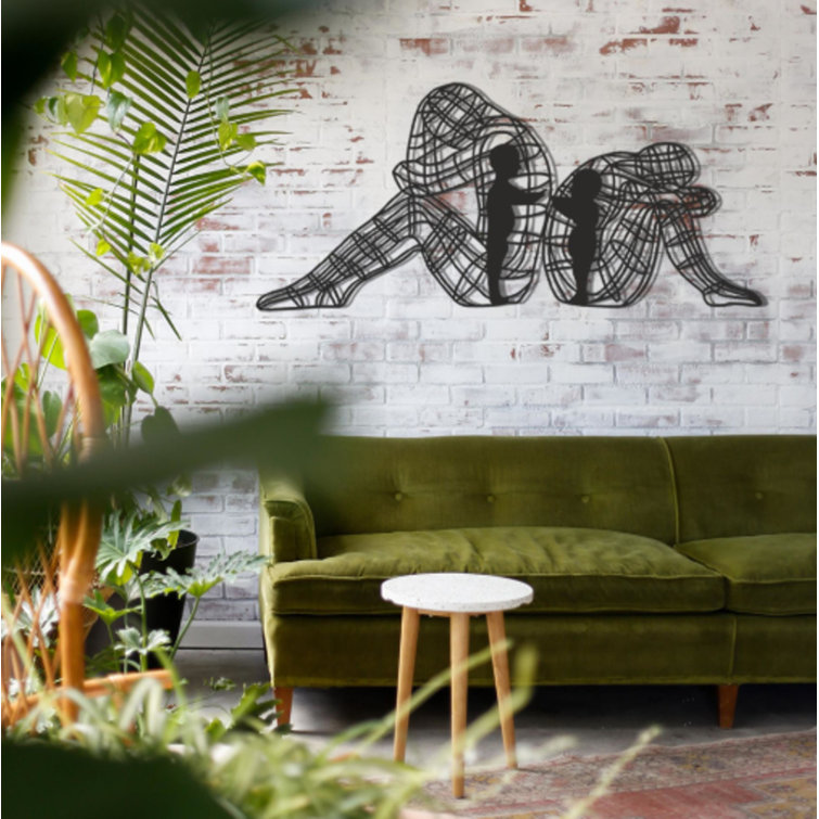 Ebern Designs People Wall Decor on Metal | Wayfair.co.uk
