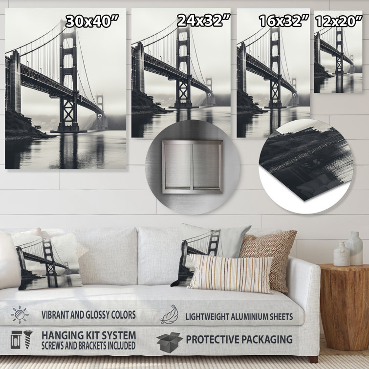 Latitude Run® Grey Bridge Majestic Arch Graphite III - Bridges Metal ...