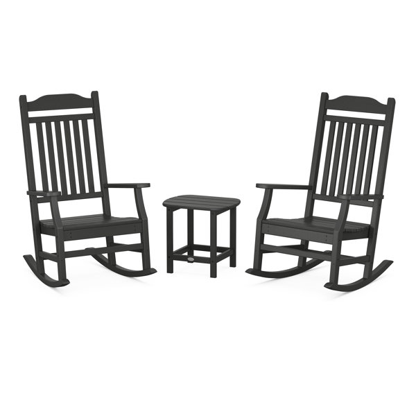 POLYWOOD® Cottage Rocking Chair 3-Piece Set - Wayfair Canada