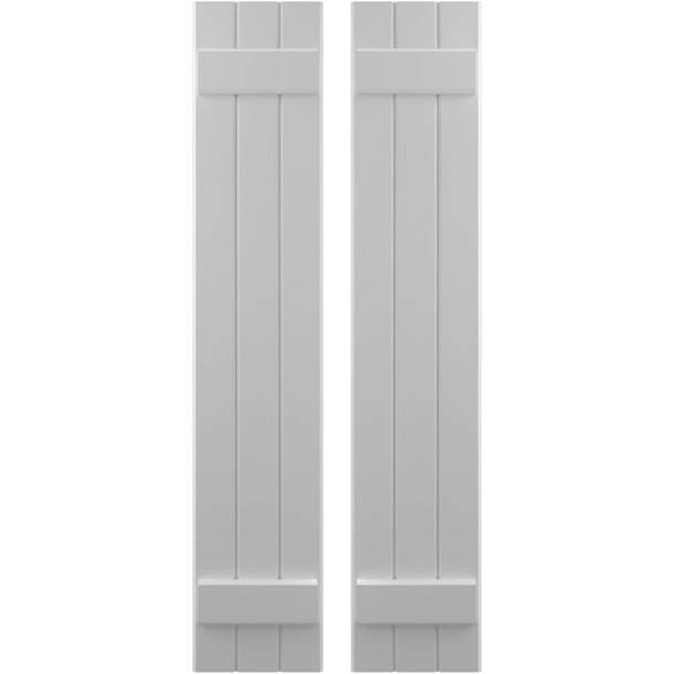 PCI Enterprises Americraft Two Equal Panel Framed Board-n-Batten ...