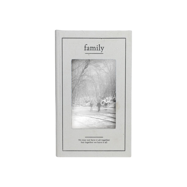 Foreside Home & Garden "Family" Photo Box Picture Frame | Wayfair