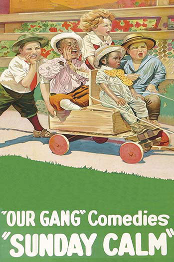 Buyenlarge Sunday Calm Our Gang - Vintage Advertisement | Wayfair