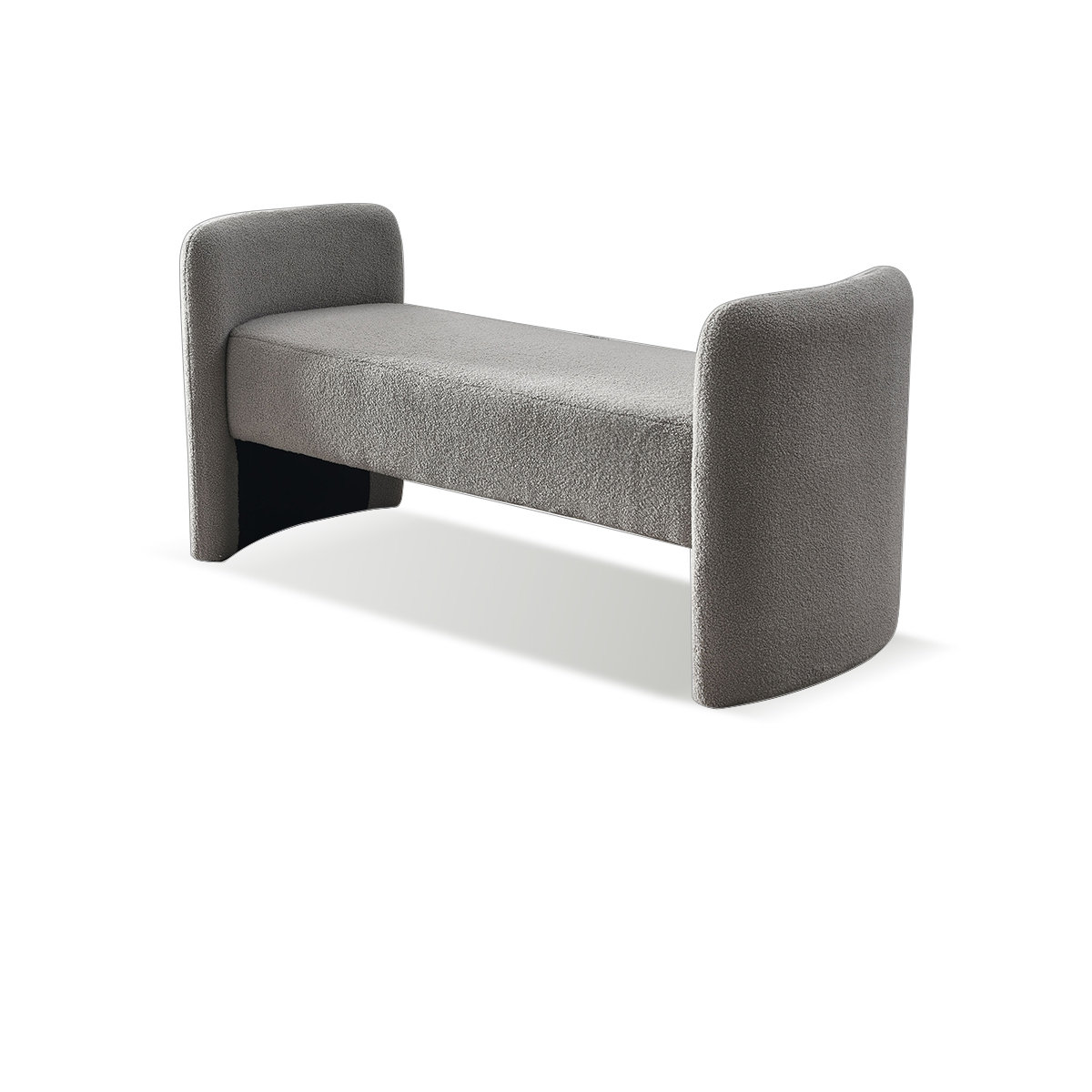 Latitude Run® Gray Solid wood + Manufactured wood + 100% Polyester ...