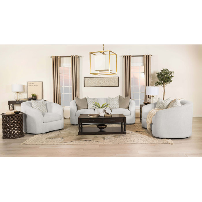 Wade Logan® Ashleen Living Room Set & Reviews | Wayfair