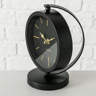Ebern Designs Analog Mid Century Modern Quartz Tabletop Clock in Black ...