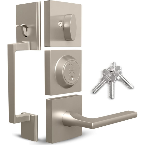 Mega Handles Tobelle Door Handleset | Reversible Entry Lever Door with ...