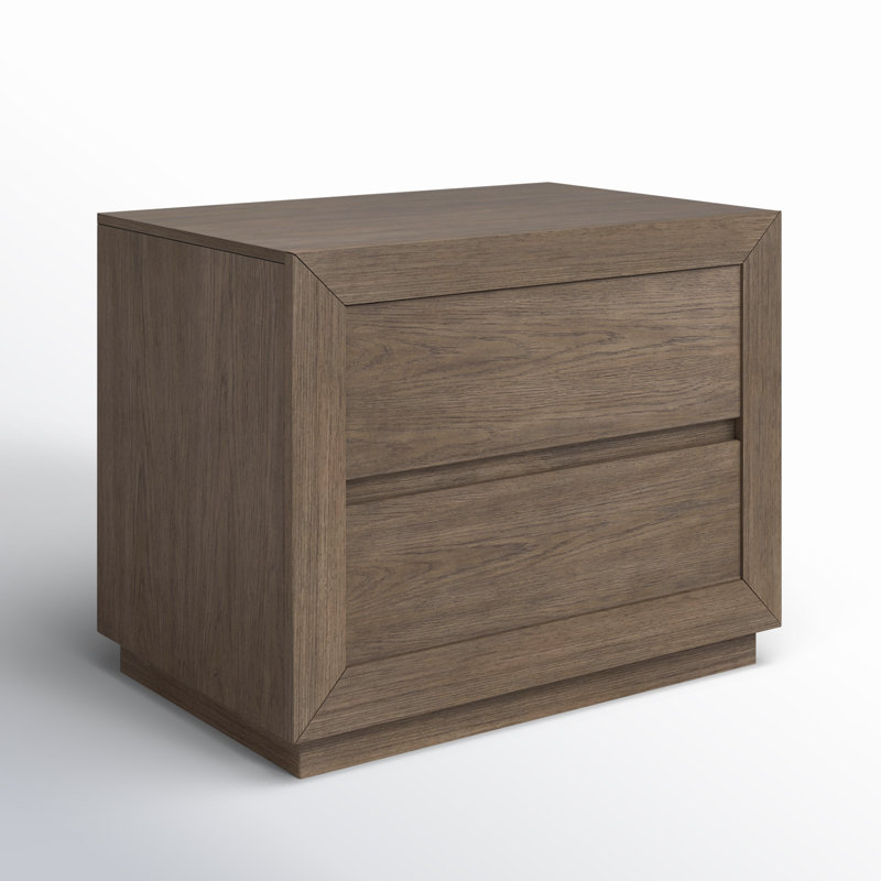 Birch Lane™ Kalise 2 - Drawer Nightstand in Gray | Wayfair