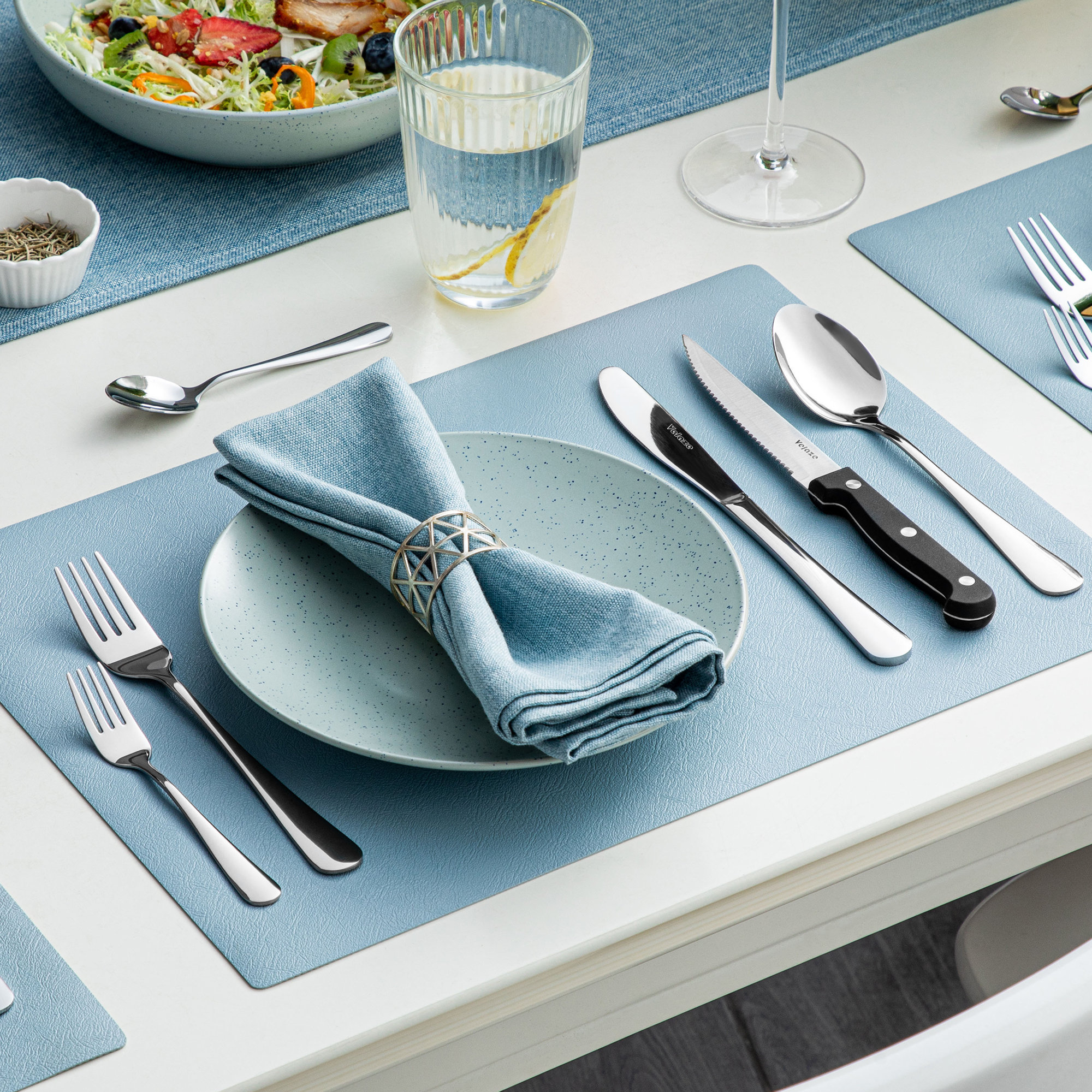 Latitude Run® Type B 48 Pieces Stainless Steel Flatware Set, Service ...