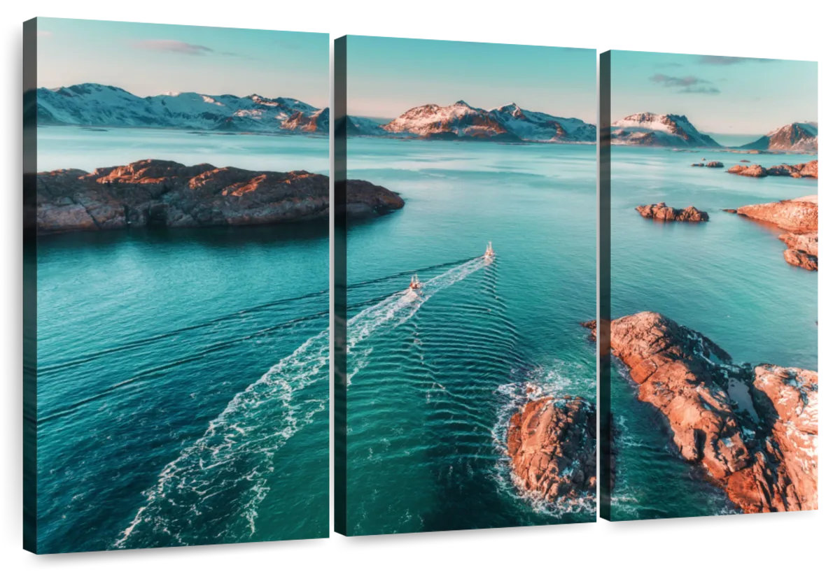 Ebern Designs Sebbie Nordic Seascape | Wayfair