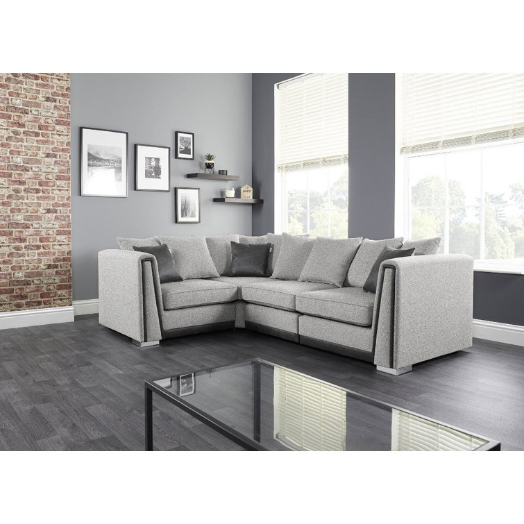 Brayden Studio Risborough Upholstered Corner Sofa | Wayfair.co.uk