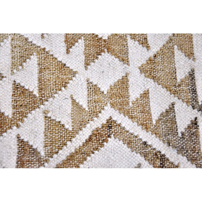 Union Rustic Alsacia Handmade Hand-Knotted White/Beige Rug | Wayfair