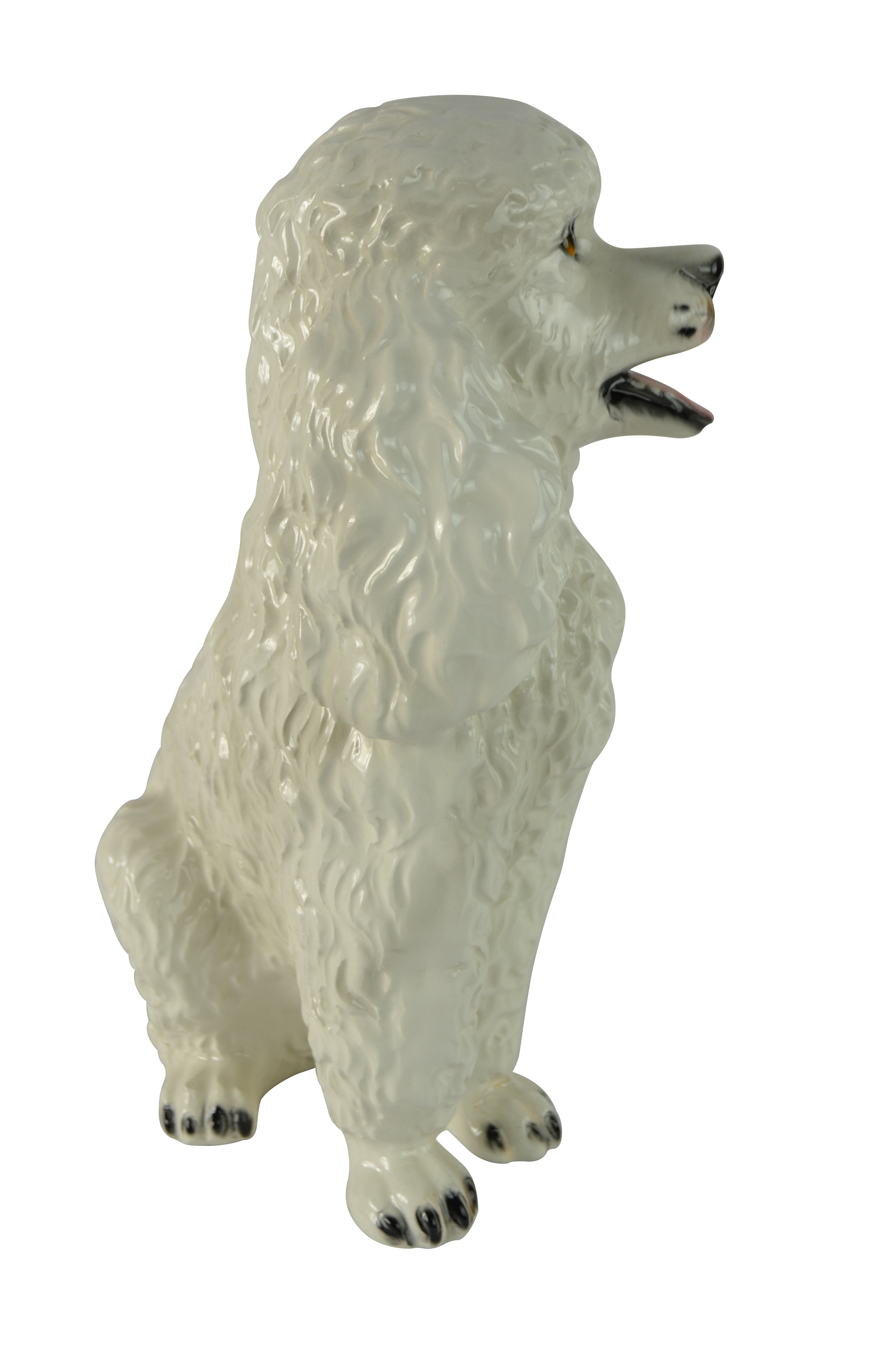 Three Star Im/Ex Inc. Large Poodle Dog Ceramic Statue 11” Tall | Wayfair