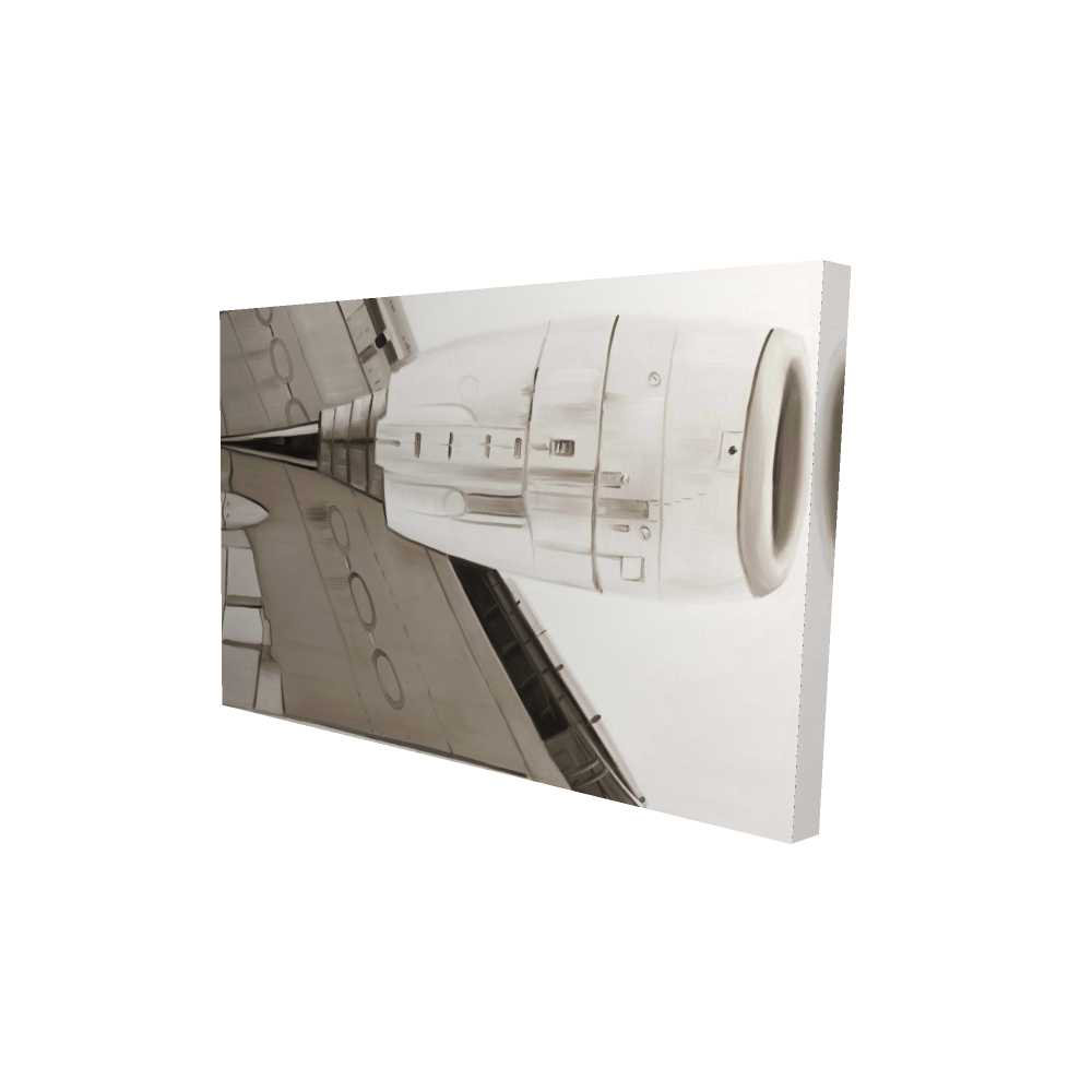 Lark Manor™ Underside - Industrial Aviation Canvas for Home Decor | Wayfair
