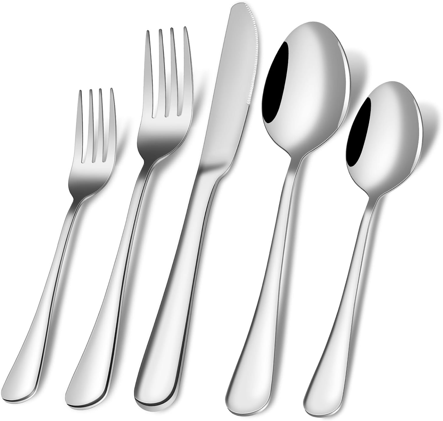 Latitude Run® Letasha Stainless Steel Flatware Set - Service for 4 ...