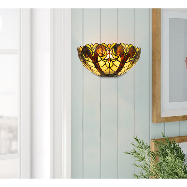 Alcott Hill® Watchet Resin Flush Mounted Sconce | Wayfair