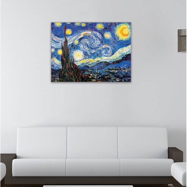 Marlow Home Co. Starry Night by Van Gogh - Single Picture Frame Print ...