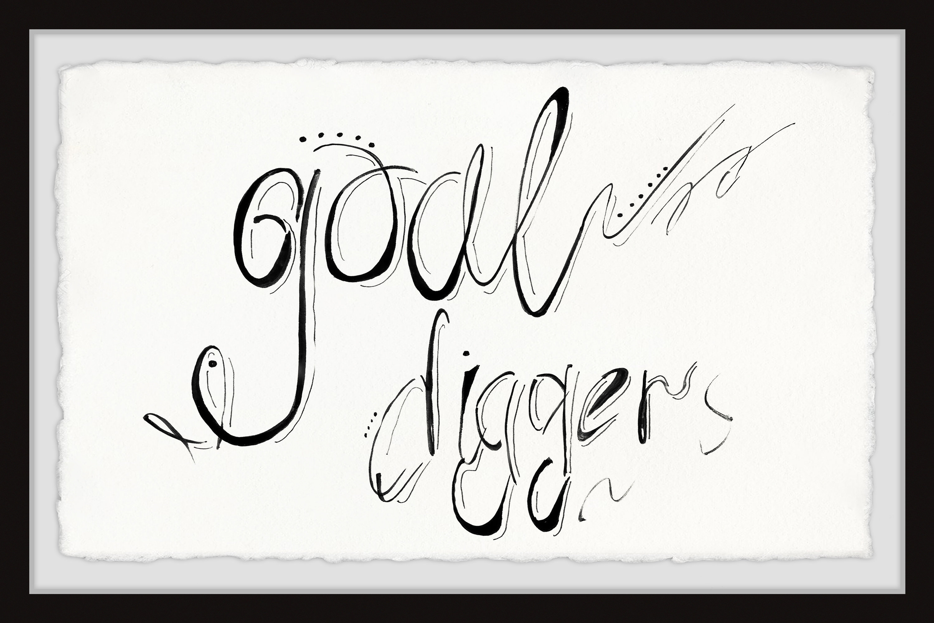 Ebern Designs Goal Diggers - Picture Frame Textual Art Print on Paper ...