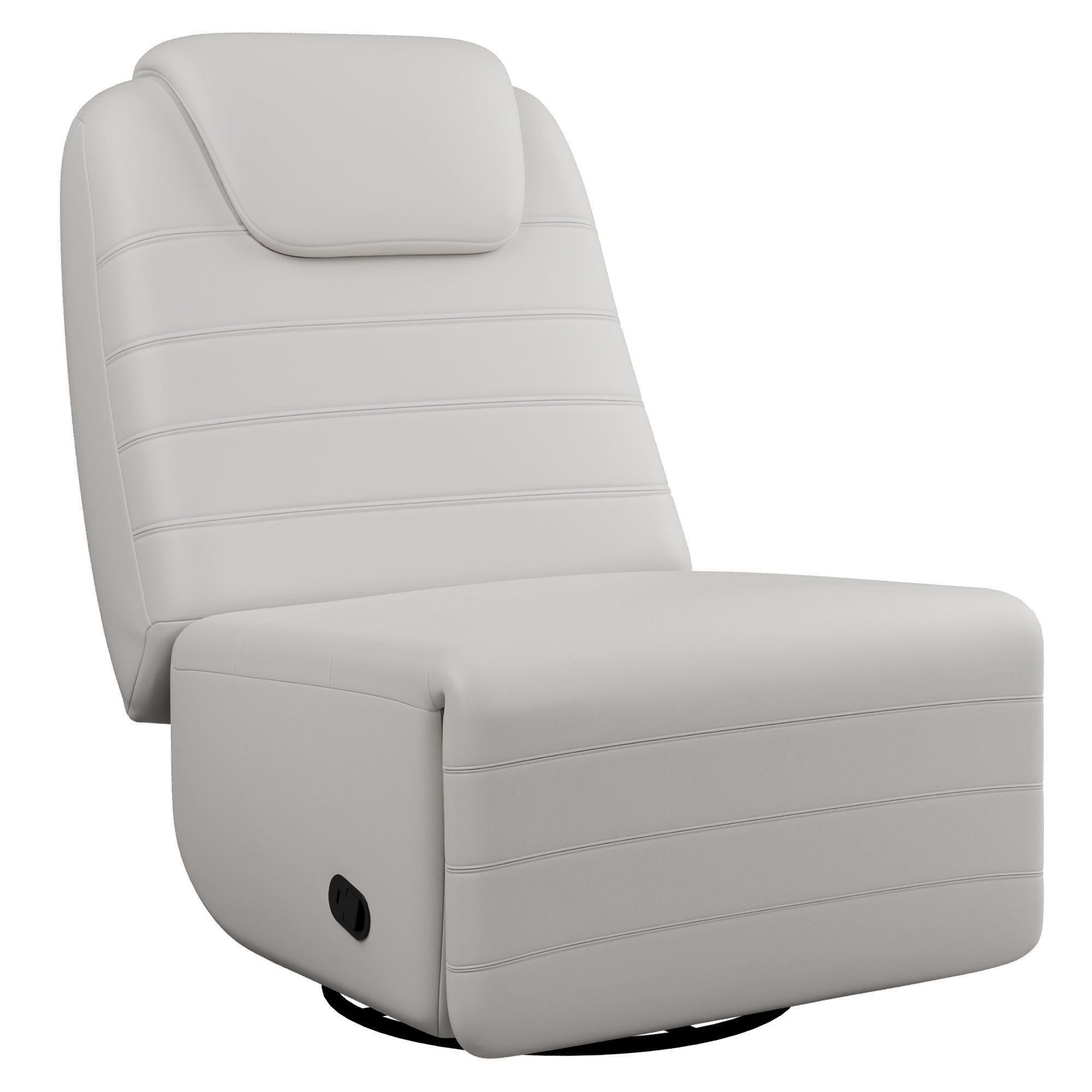 Latitude Run® 32.9" Wide Swivel Accent Chair, Single Seater 360 ...