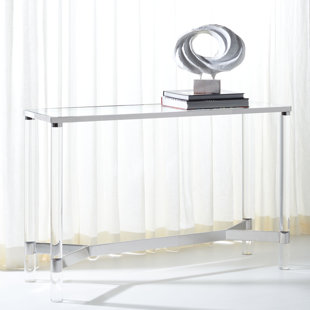 Chrome Console Tables You'll Love | Wayfair