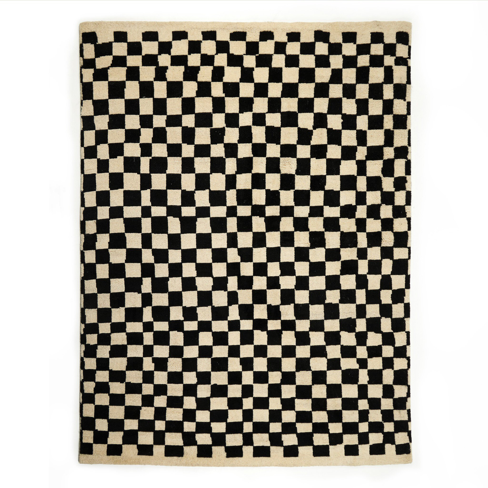 Four Hands Sinead Hand-Knotted Rug-Sinead Black-9'x12' | Perigold