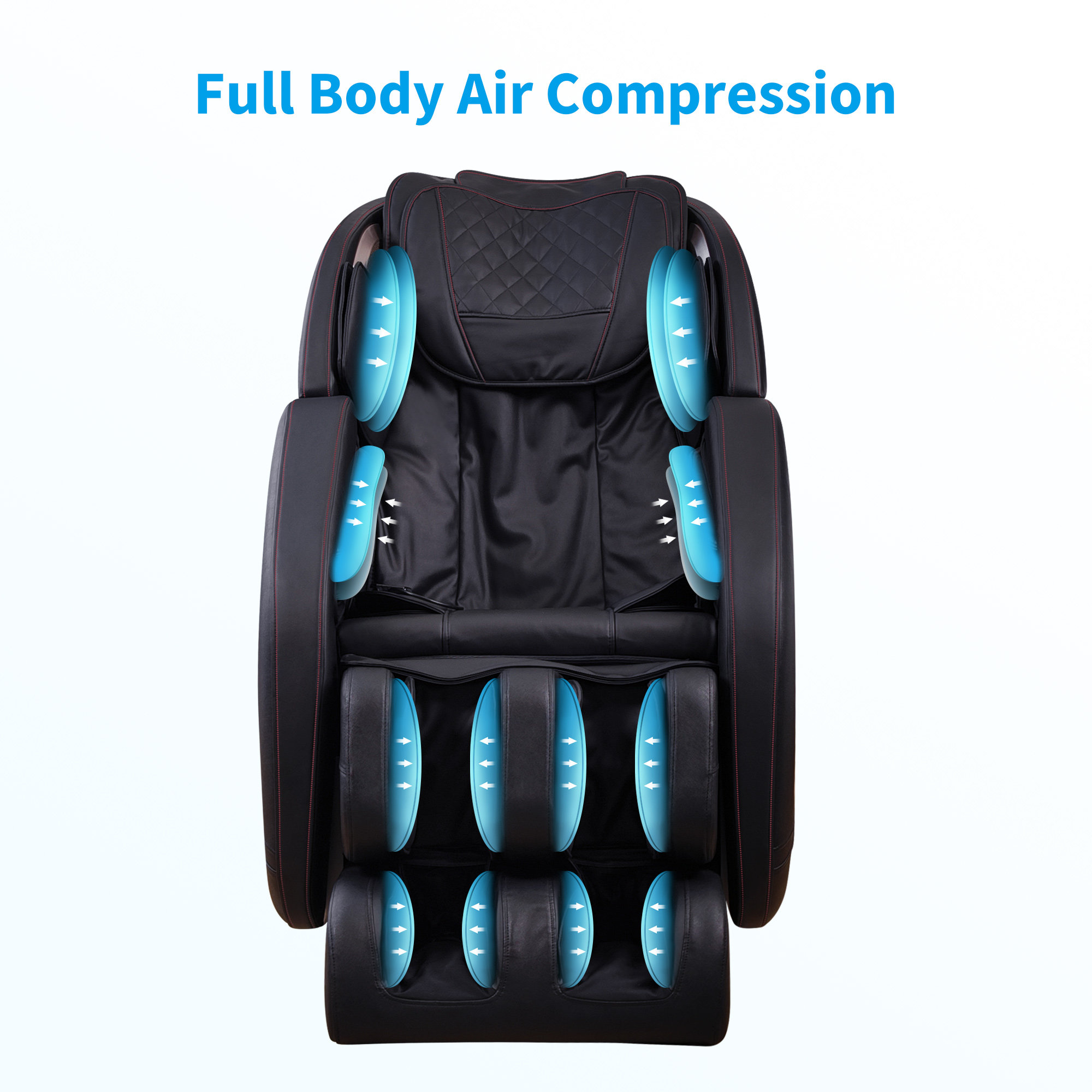 Inbox Zero Leather Match Massage Chair | Wayfair