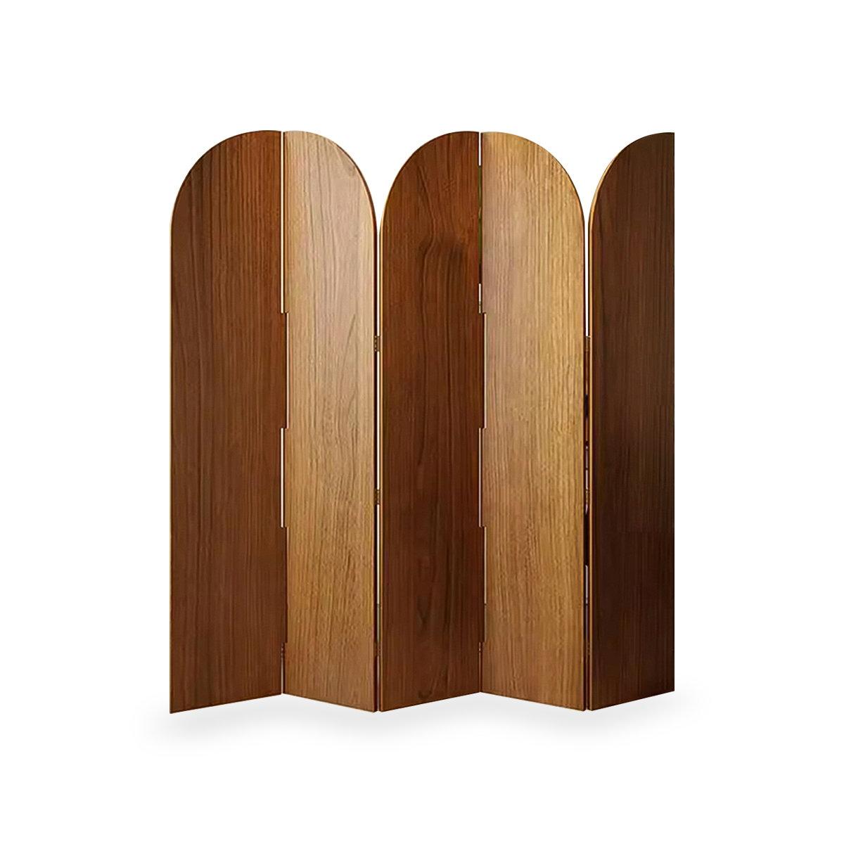 abodeappeal Brown Arch Solid Wood Room Dividers | Wayfair