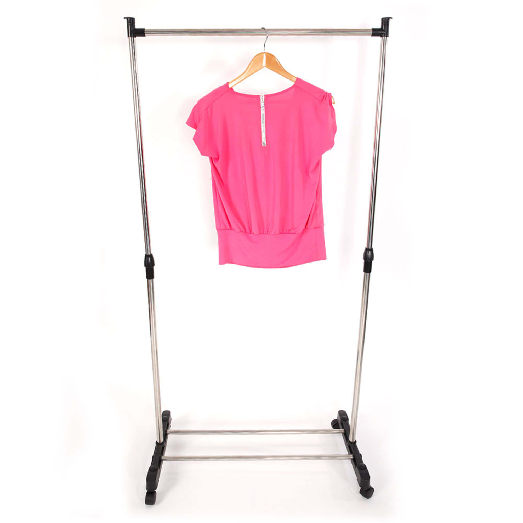 Ebern Designs Single-Bar Vertical & Horizontal Stretching Stand Clothes ...