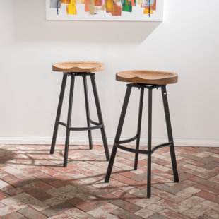 Light Wood Bar Stools & Counter Stools You'll Love | Wayfair