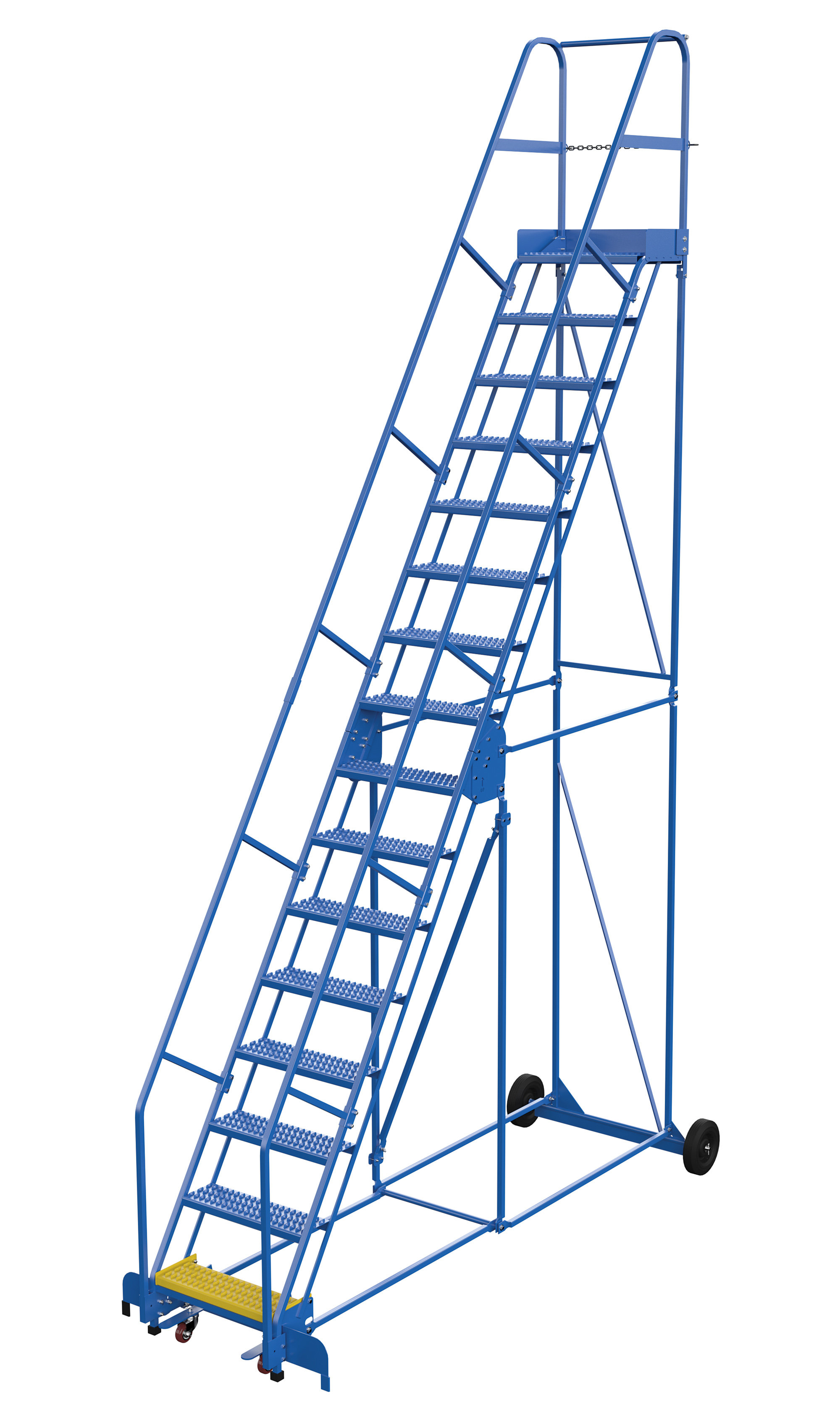 Vestil 16.33' Steel Rolling Step Stool | Wayfair