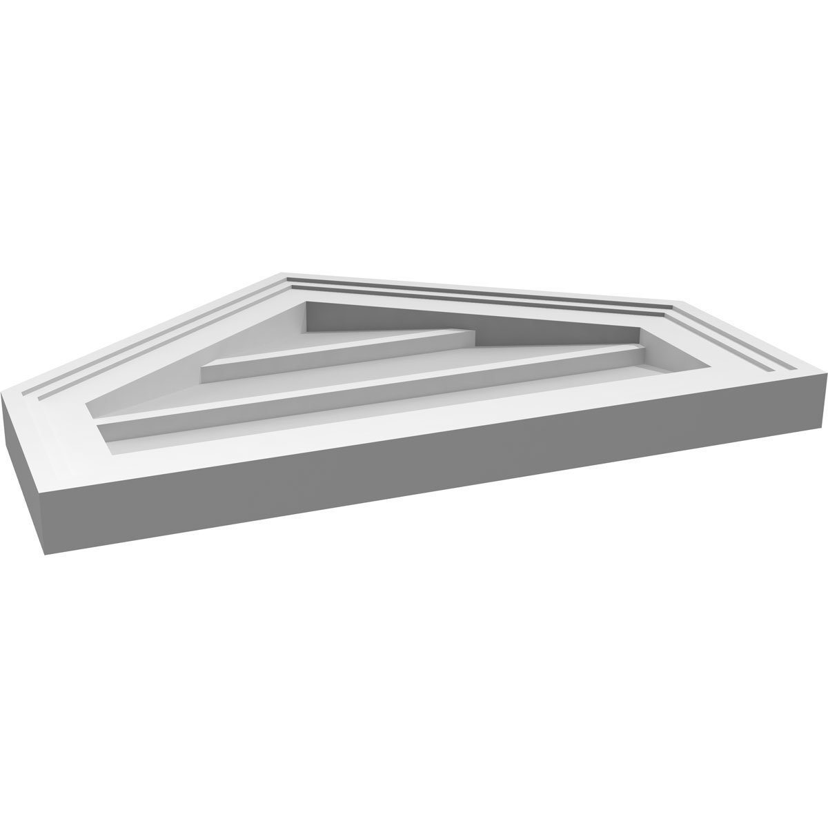 Ekena Millwork Peaked Top Surface Mount Signature Urethane Non ...