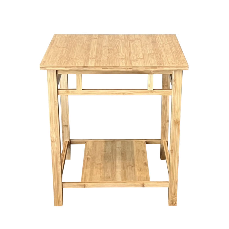Latitude Run® Zen End Table with Bottom Shelf | Wayfair