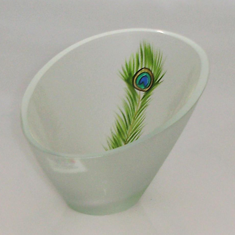 Womar Glass Peacock Series Candle Holder Vase - Wayfair Canada