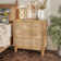 Loon Peak® Fayola Rustic Farmhouse Three Drawer Dresser, Mid Century 3 ...