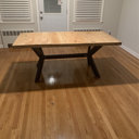 Union Rustic Dining Table Kitchen Table Dining Room Dinner Table Solid ...
