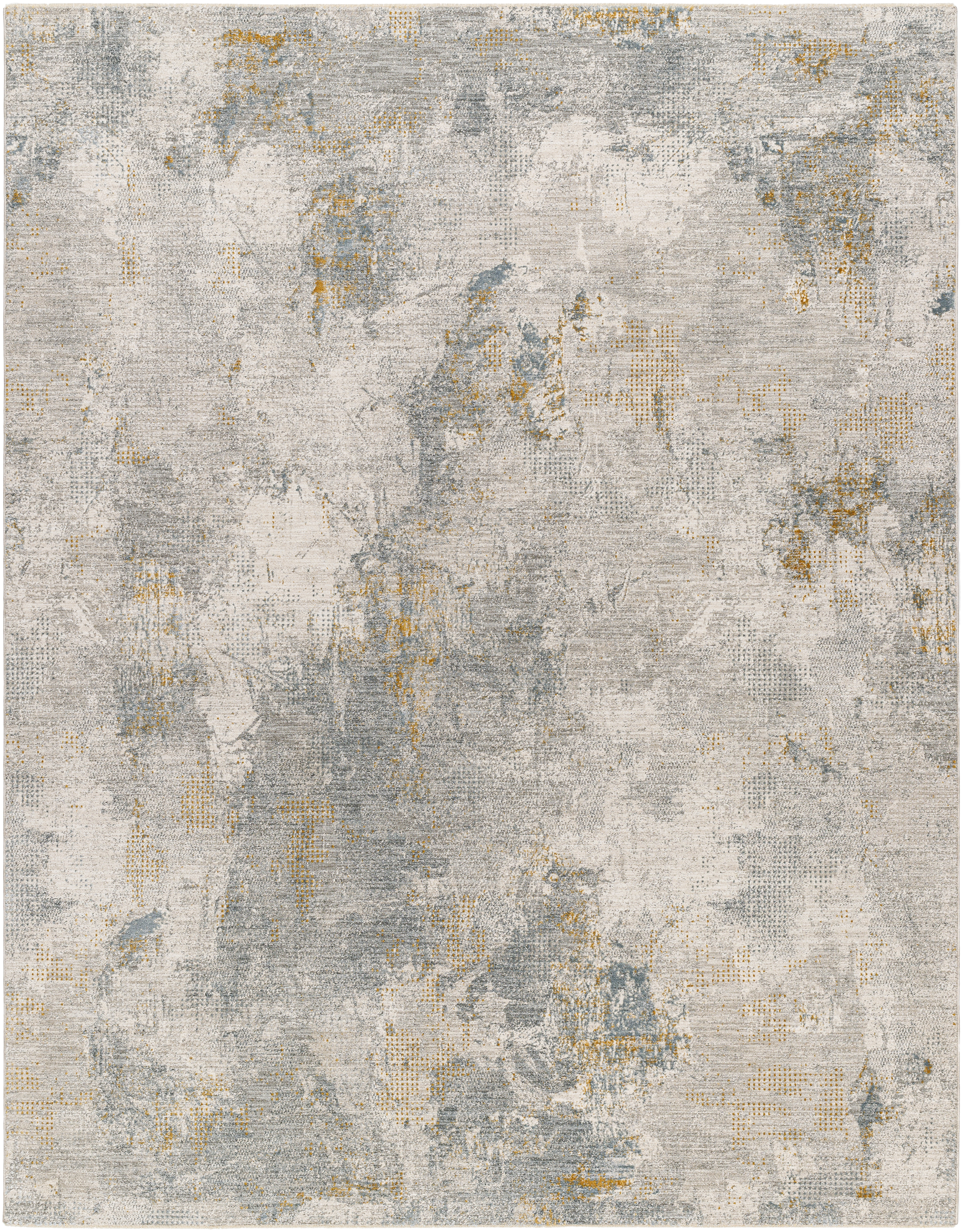 17 Stories Ada Abstract Gray Area Rug | Wayfair