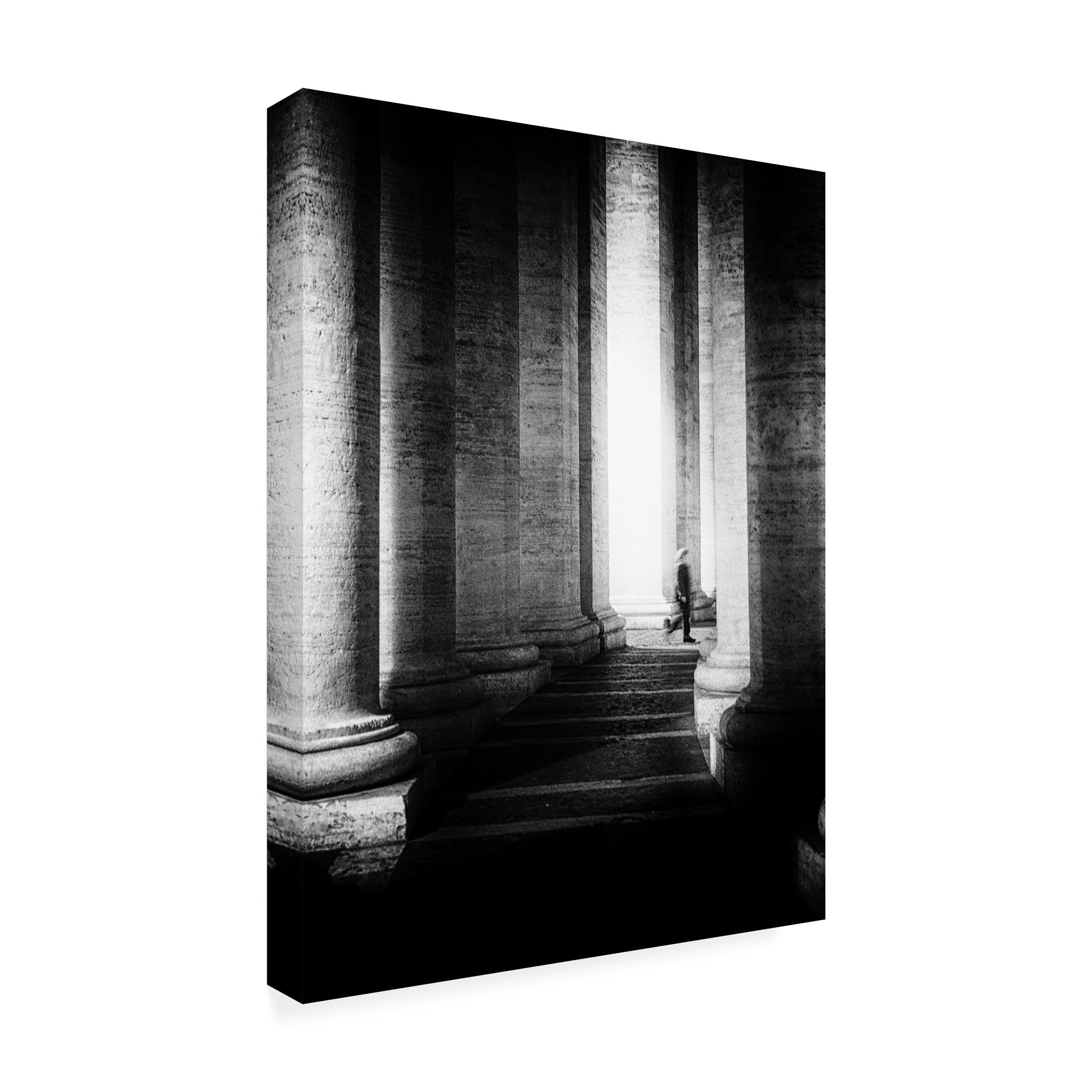 Latitude Run® Massimo Della Latta Colonne Canvas Art | Wayfair
